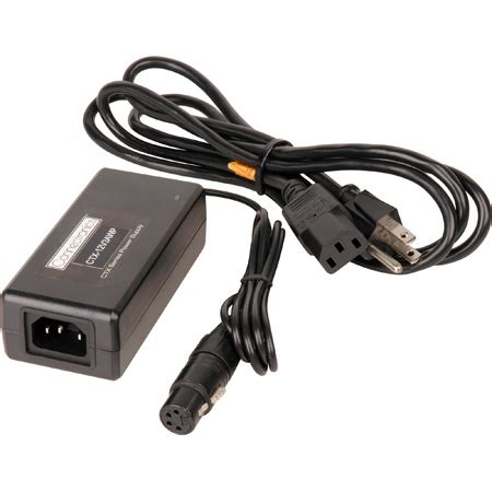 Connectronics 12 Volt DC At 3 3 Amps AC Adapter With 4 Pin XLR Plug