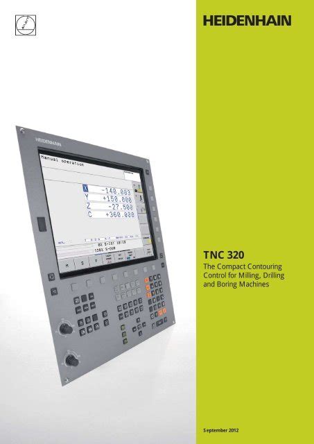 Heidenhain TNC 320 Conrol Brochure Ajax Machine Tools