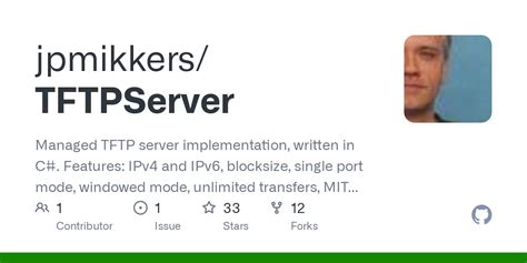 Github Jpmikkers Tftpserver Managed Tftp Server Implementation Written In C Features Ipv