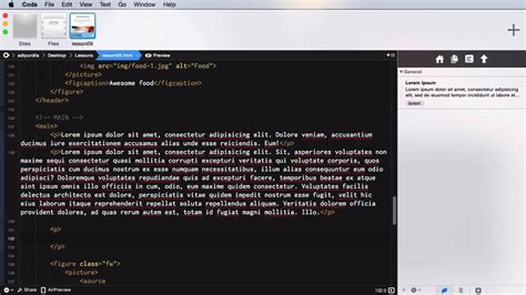 Web Design Basics Choosing A Text Editor Coda