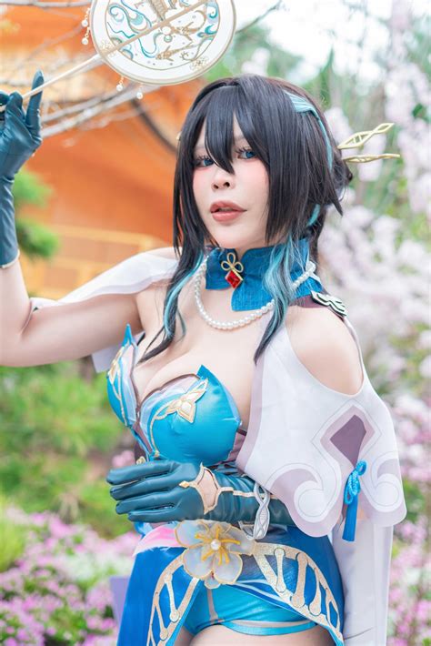 Ruan Mei Cosplay By Me R Honkaistarrail