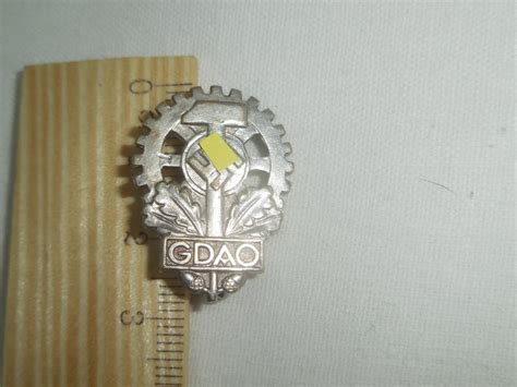 Редкий членский знак, значок 3 рейха - GDAO - союз жертв, 2 WK ...