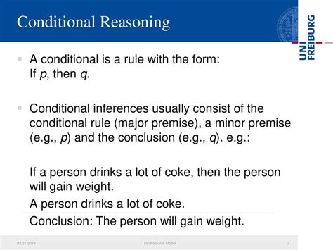 Suppression Effects In The Dual Source Model Of Conditional Reasoning