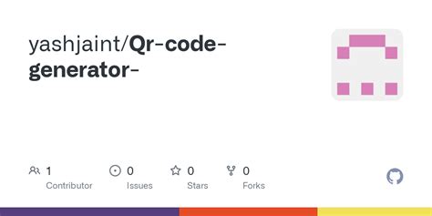 Github Yashjaint Qr Code Generator