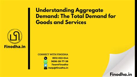 Understanding Aggregate Demand The Total Demand For Goods And Services