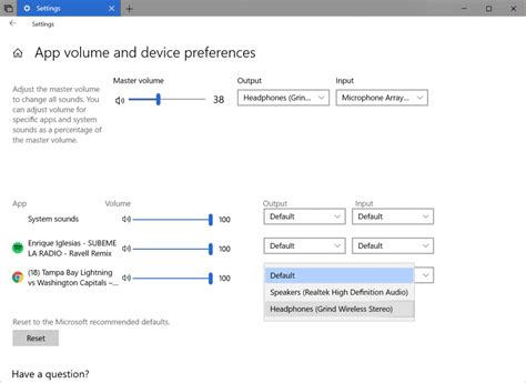 Windows Tip How To Set Up Audio Preferences Per App NEXTOFWINDOWS COM