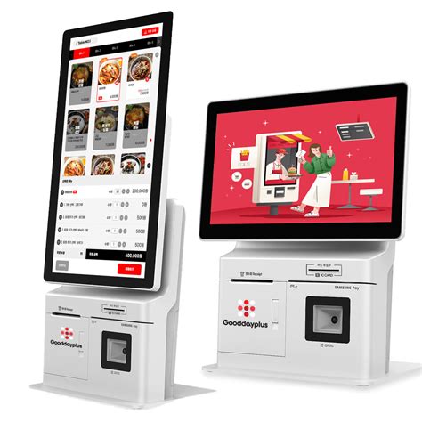 자급제 Kiosk 키오스크 무인 포스기 탁상형 카페 식당 매장 결제기 셀프계산대 15인치15인치무인키오스크셀프계산대탁상형카페식당매장 결제기smartshop