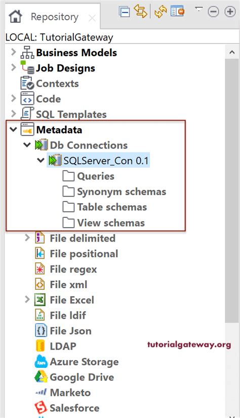 Connect Talend To Sql Server