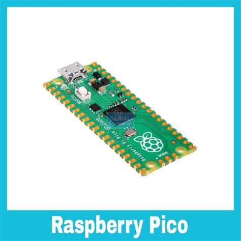 Jual Raspberry Pi Pico Rp2040 Micropython Micro Usb Non Solder Rp 2040