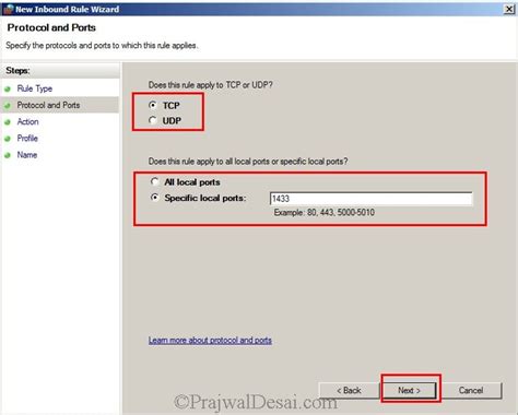 Installing WSUS Configuring Firewall Exceptions Snap 25 Prajwal Desai