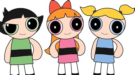 Buttercup Blossom Bubbles The Powerpuff Girls By Mirzadoesart2 On