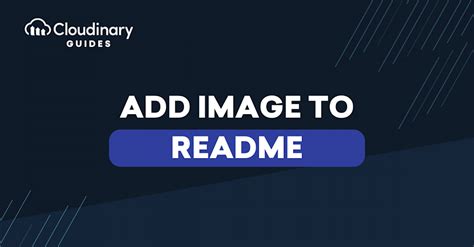 4 Ways To Add Images To Github Readme 1 Bonus Method Cloudinary