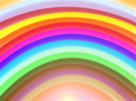 Abstract Blurred Colorful Rainbow Curve Full Frame Background Vector