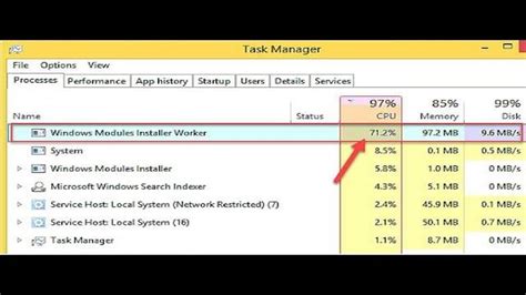 How To Fix Tiworker Exe High CPU Utilization Issue In Windows 10