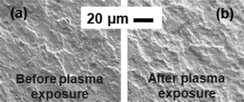 Sem Micrographs Of The Tungsten Cathode Surface Before A And After Download Scientific