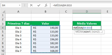 Como Calcular Média No Excel