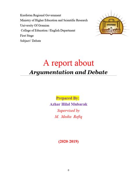 Debate Pdf Argumentation Theory Reason