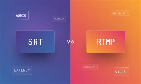 srt vs rtmp which one to choose for your livestream