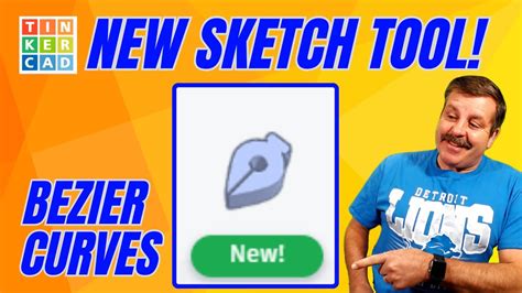 New Tinkercad Sketch Tool Advanced Bezier Curves And More In Minutes Youtube