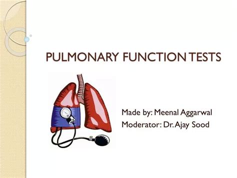 PPT PULMONARY FUNCTION TESTS PowerPoint Presentation Free Download ID 1936215