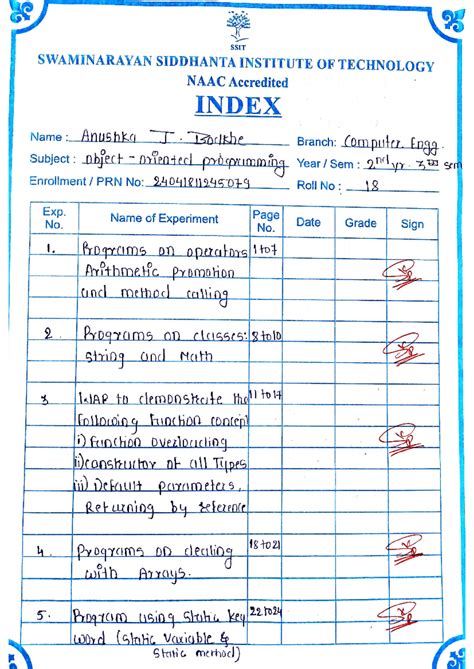 Ssit Oop Lab Practical Notes 2nd Year Sem 300 Studocu