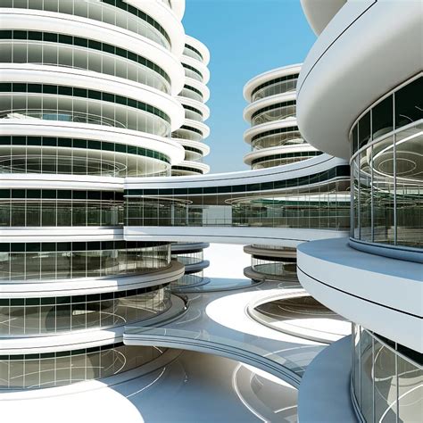 미래 지향적인 건물 101 3d 모델 99 Max Free3d