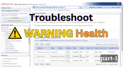 Rakesh Kondisetty On Linkedin Weblogic Server In Warning Part 1 Troubleshoot Stuck Thread