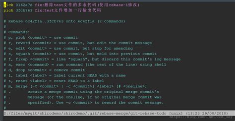 Git Rebase I 中edit和fixup的简单使用git Fixup Csdn博客 Git Rebase I 中edit和fixup的简单使用git Fixup Csdn博客