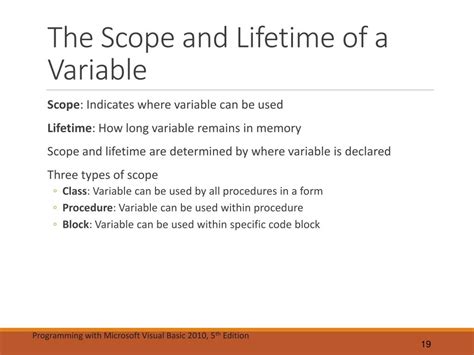 Ppt Programming With Microsoft Visual Basic 2010 5 Th Edition Powerpoint Presentation Id6067376