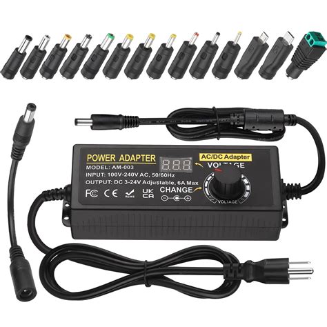 Universal Power Adapter Auplf Adjustable Power Supply 3v