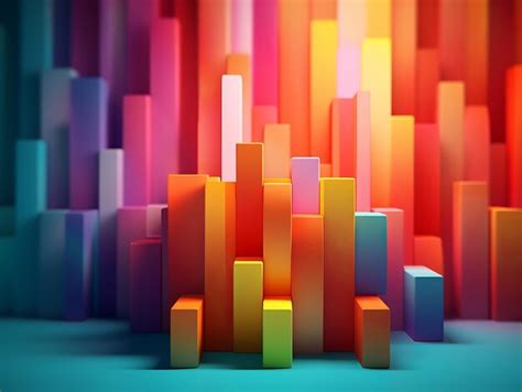 Premium Ai Image Geometric 3d Stereoscopic Art Background Map