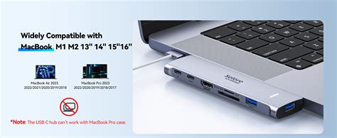 Usb C Adapter Hdmi Hub For Macbook Proair M1 M2 2023 2022