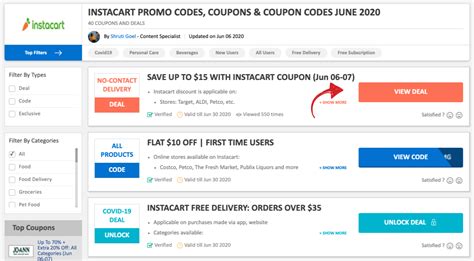 Instacart Promo Codes For Existing Customers 2020 Get 15 Off On All Stores