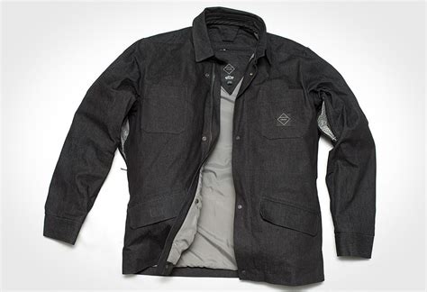 Crave Denim Motorcycle Jacket Lumberjac