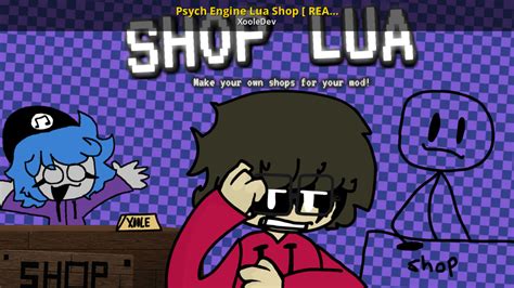 Psych Engine Lua Shop Read The Red Text Modding Tool For Friday Night Funkin Fnf Modding