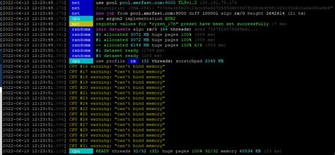 Solved Xmrig Cpu Xx Warning Cant Bind Memory Xmrig Does Not Run On All Cpu Cores
