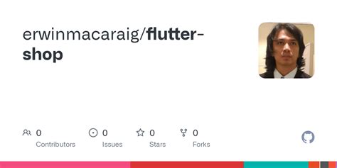 Github Erwinmacaraigflutter Shop