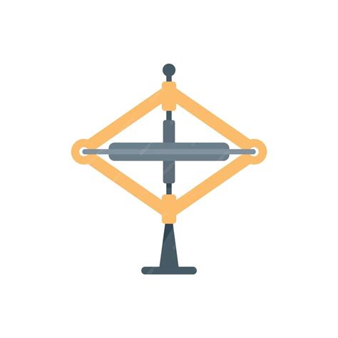 Premium Vector Gravity Gyroscope Icon Flat Vector Mobile Accelerometer Gyro Sensor Isolated