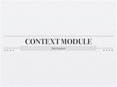 context module pdf web development internet