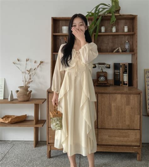 오디샵 무료당일출고 봄 여름 레이어드 뷔스티에 긴팔 레이스 나시 롱원피스 볼레로 가디건 투피스 바캉스 휴양지룩