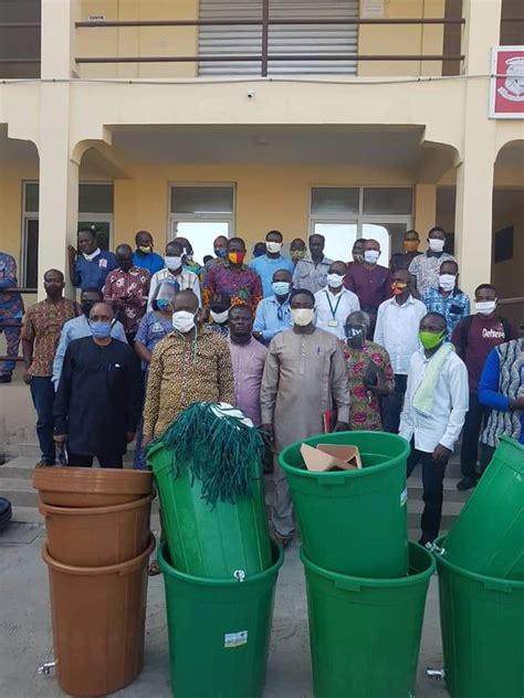 The District Chief Executive Of Anloga District Met The Churches In The