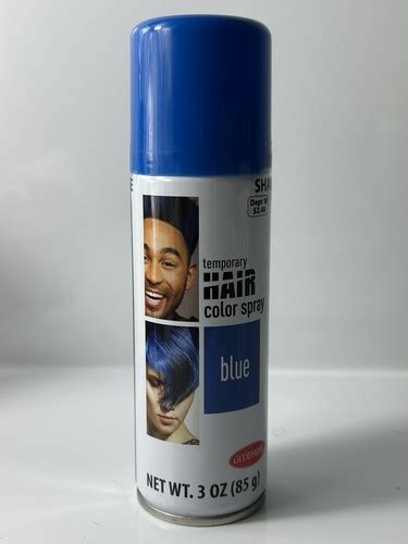 Goodmark Temporary Hair Color Spray 3 Oz Blue 718762718520 Ebay