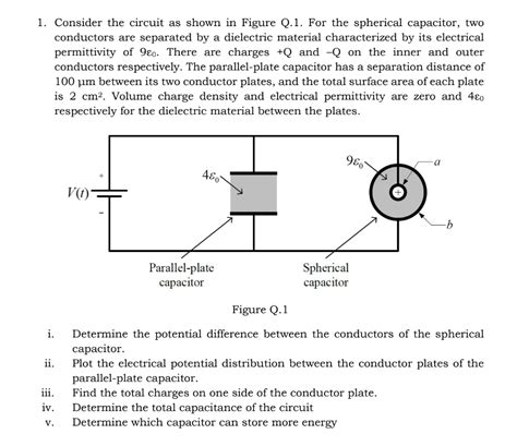 [solved] Consider The Circuit As Shown In Figure Q 1 For