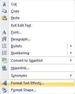 Microsoft Powerpoint Formatting Text