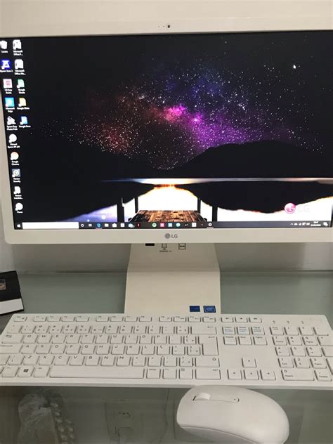 Computador All In One Lg 22v280 Celeron Quad Core Computador Desktop Lg Usado 42097657 Enjoei