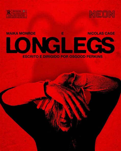 Longlegs 2024 Poster Em 2025 Nicolas Cage Filmes De Terror Filmes