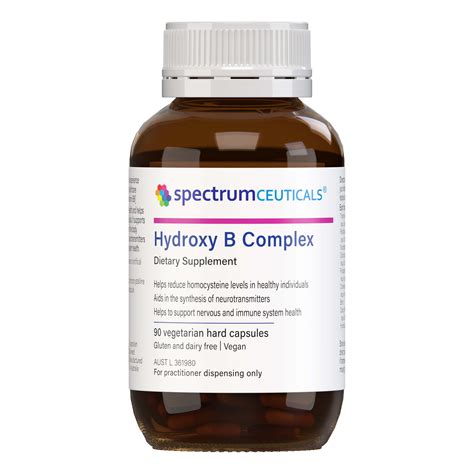 Hydroxy B Complex 90 Caps Spectrumceuticals
