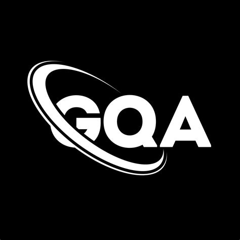 GQA Logo GQA Letter GQA Letter Logo Design Initials GQA Logo Linked With Circle And Uppercase