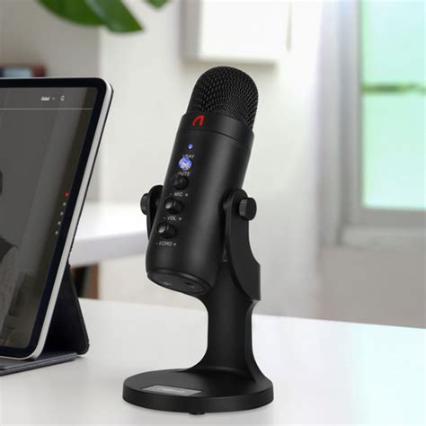 앱코 Hacker Mp300 게이밍 스탠드 마이크 Usb 구즈넥마이크 유선 구즈넥 Usb입력 주 앱코