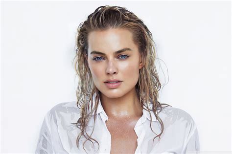 Margot Robbie Actress Young 4k Uhd Wallpaper For Ultrahd Desktop And Tv